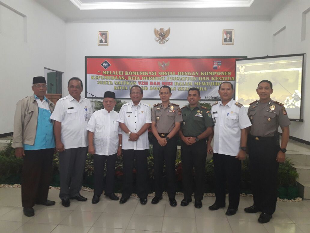 Kapolres Bogor Kota hadiri Forum Komunikasi dengan Komponen Kepemudaan ...