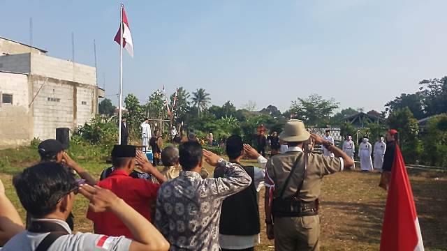 Meriahkan HUT RI Ke 78, Kampung Bebas Narkoba Adakan Upacara – Website Resmi Polresta Bogor Kota