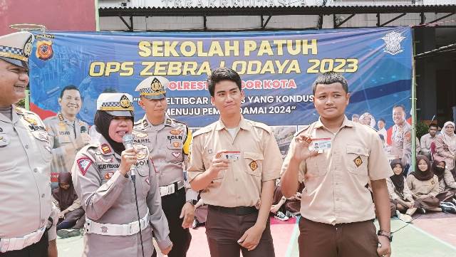 Operasi Zebra Lodaya 2023, Satlantas Polresta Bogor Kota Sosialisasi Sekolah Patuh – Website ...