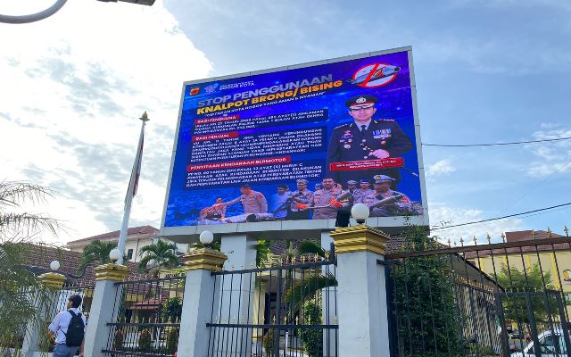 Sosialisasi Visual, Satlantas Polresta Bogor Kota Gencar Larang ...